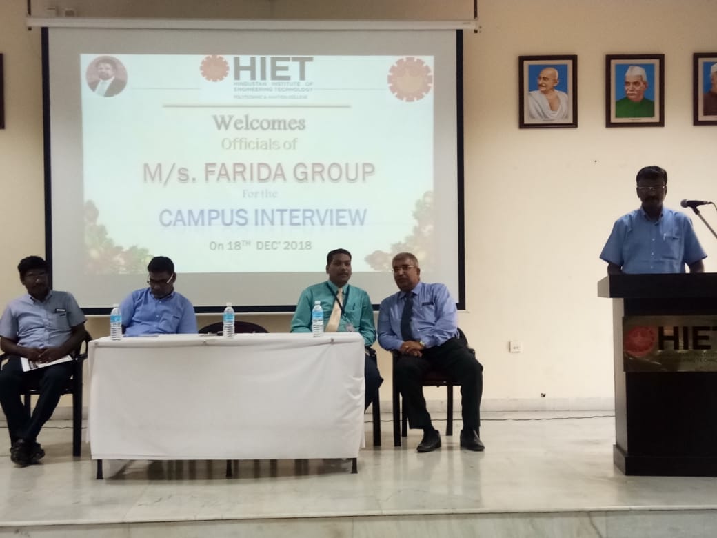 Campus Recruitment Drive – HIET