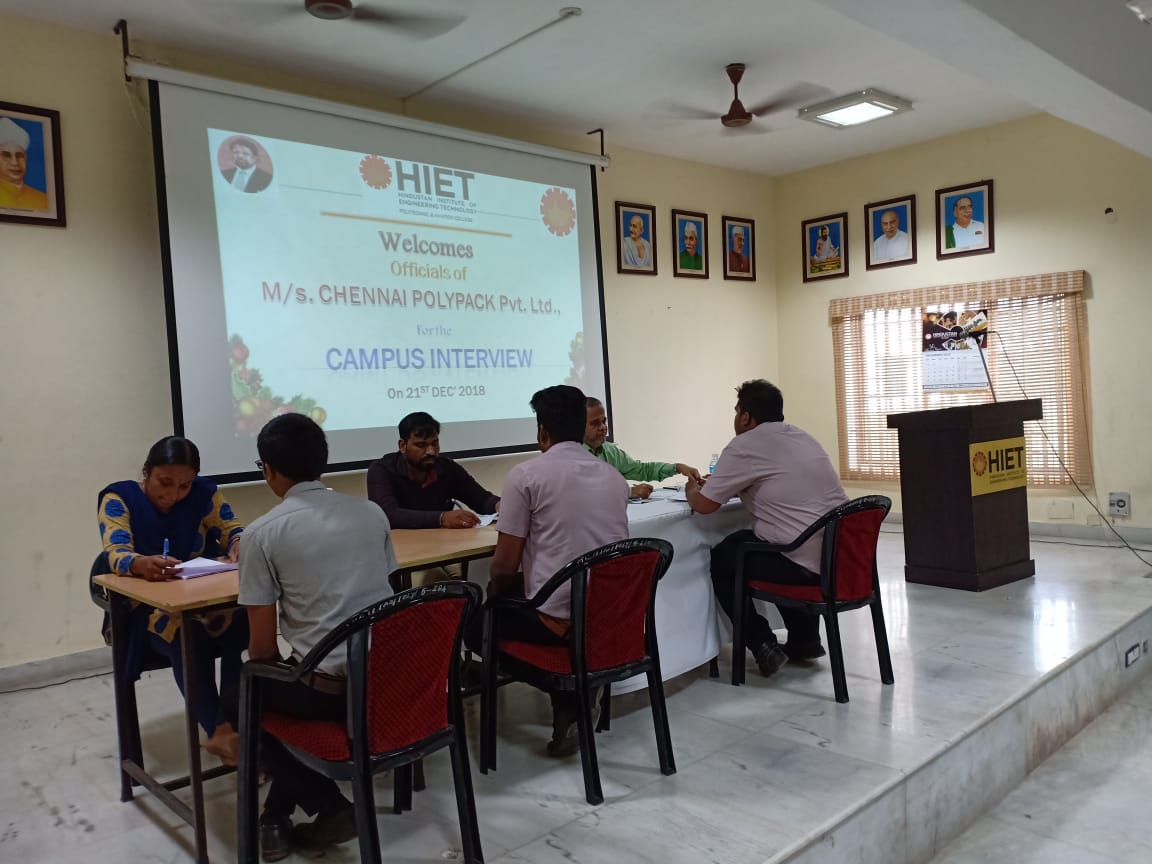 Campus Recruitment Drive – HIET