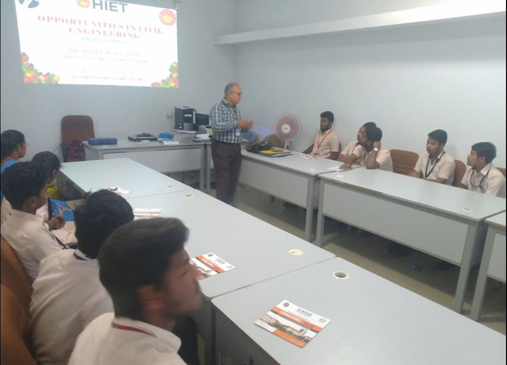 Seminar Cum Association Meet at Civil Engineering – HIET