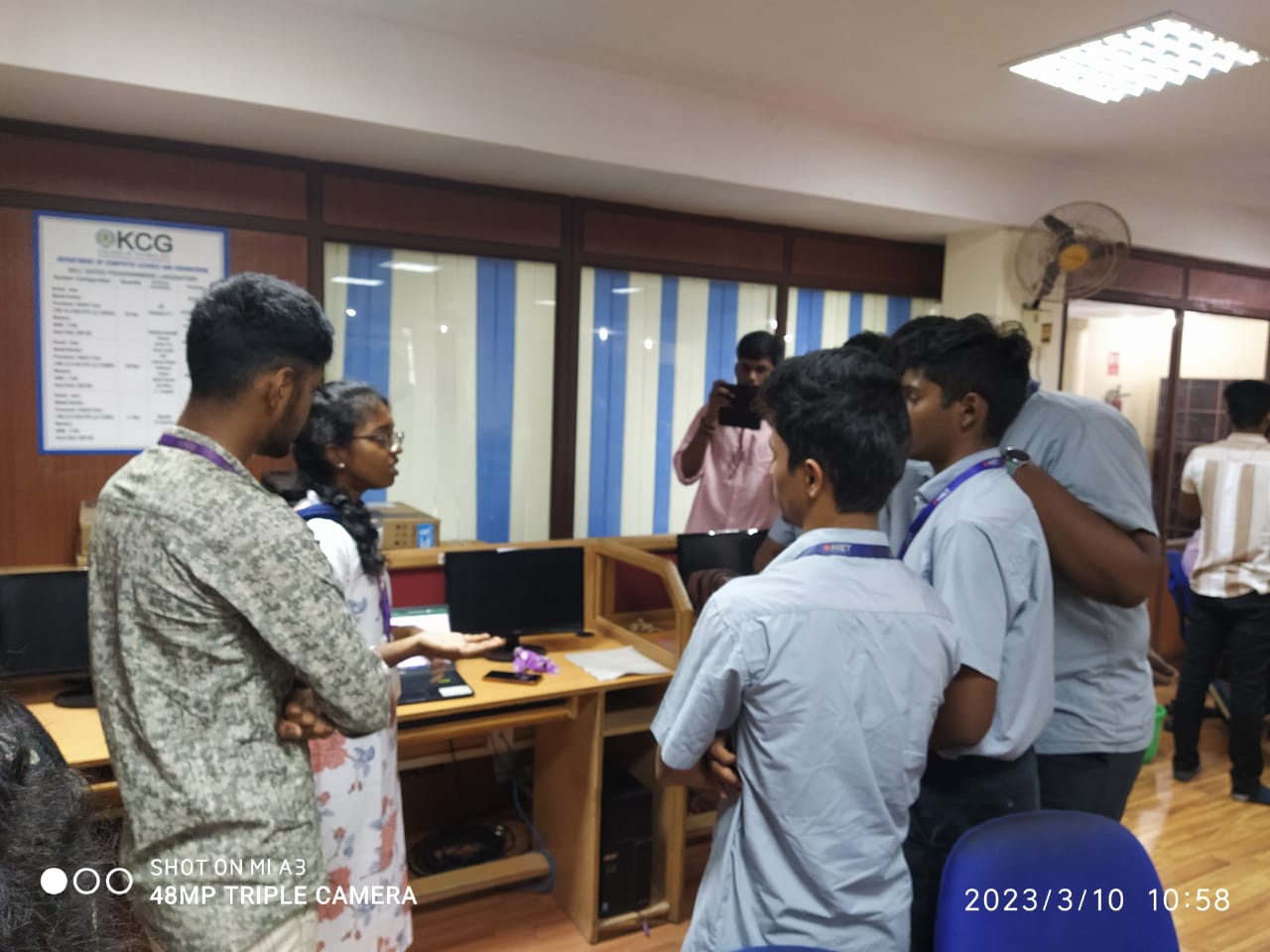 Computer Engineering Students Visited KCG College of Technology – HIET