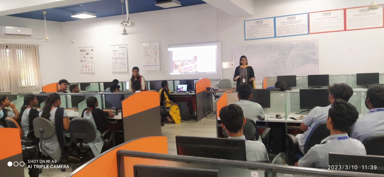 Computer Engineering Students Visited KCG College of Technology – HIET