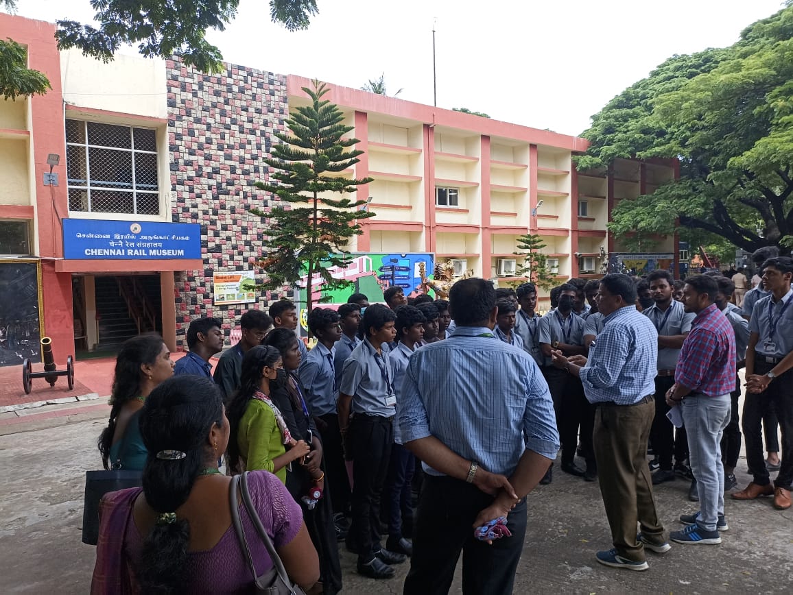 Industrial Visit to ICF, Chennai – HIET