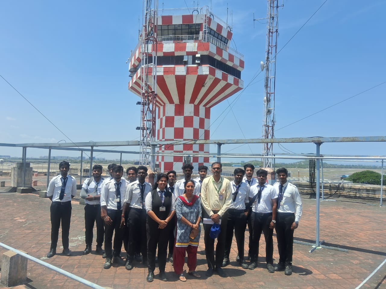 INDUSTRIAL VISIT TO AIR TRAFFIC SERVICES, CHENNAI AIRPORT- 2025 – HIET